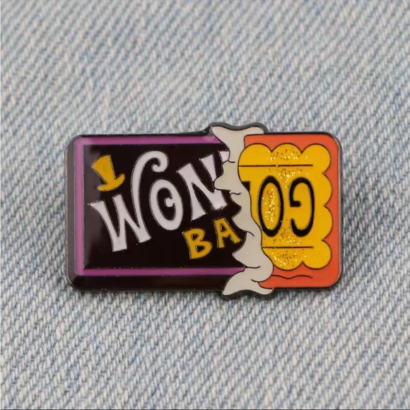 Jewelry | Wonka Bar Pin | Poshmark